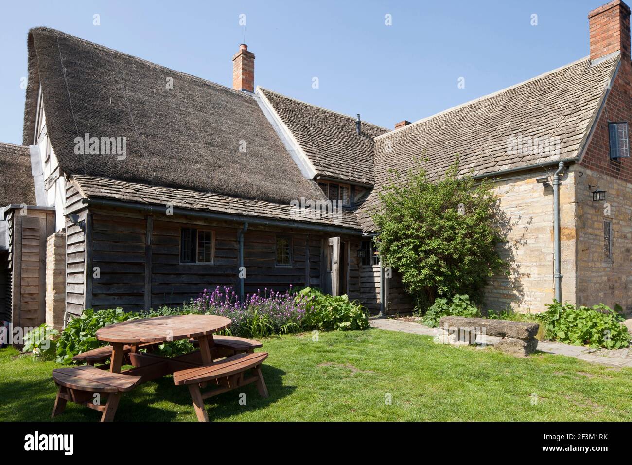 The Fleece Inn, Bretforton Stock Photo - Alamy