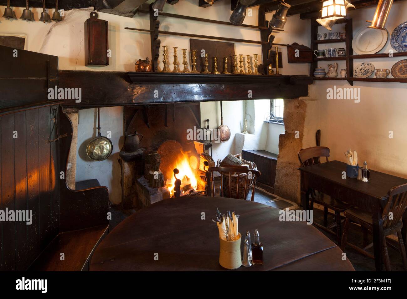 The Fleece Inn, Bretforton Stock Photo - Alamy