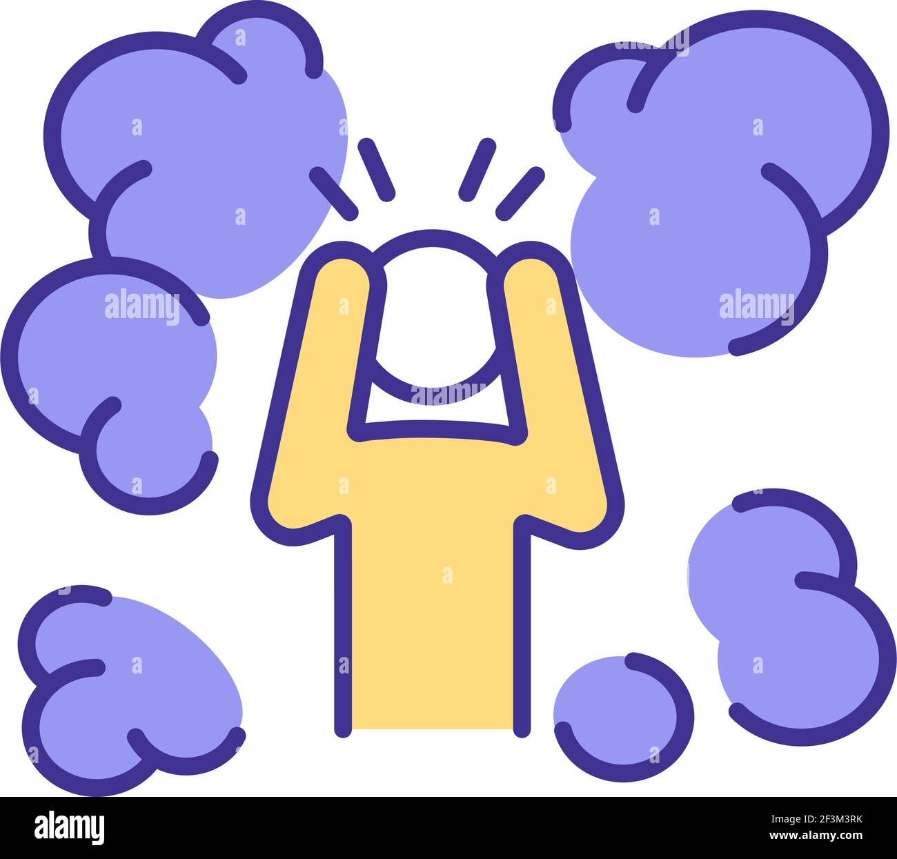 Blurry vision RGB color icon Stock Vector Image & Art - Alamy