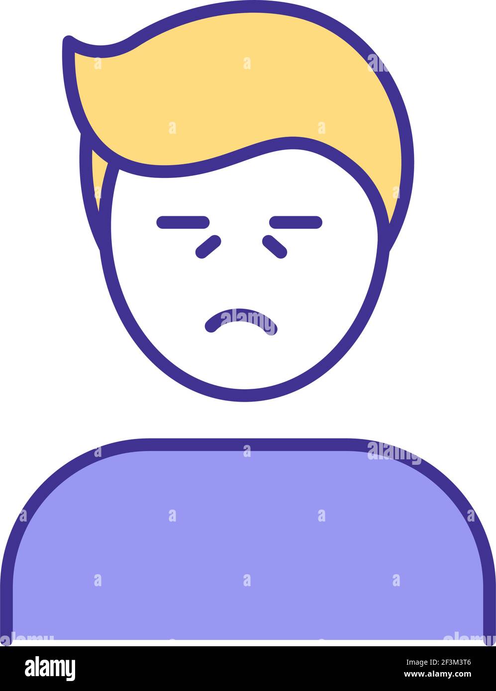 Bad vision RGB color icon Stock Vector Image & Art - Alamy