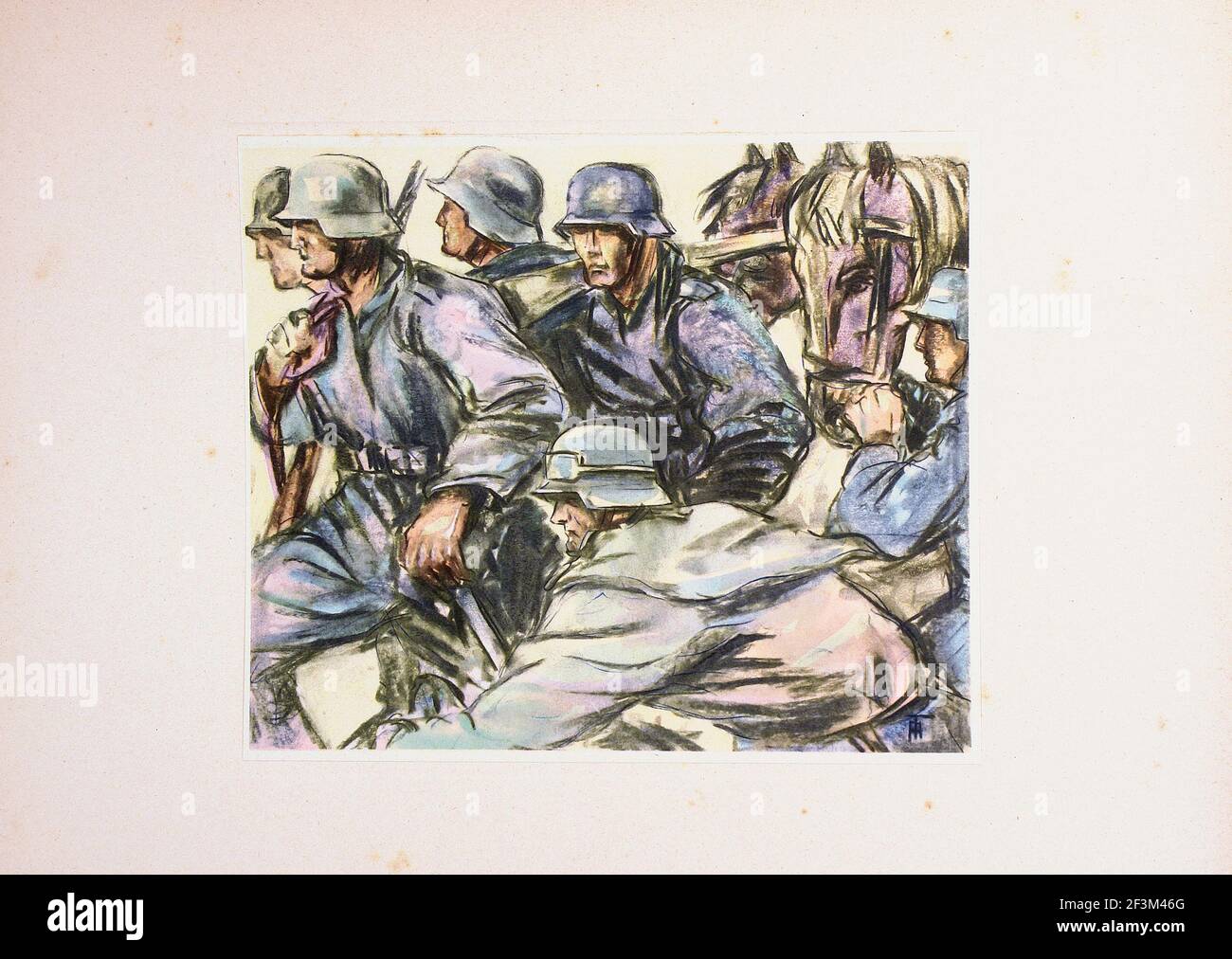 World War Ii Sketches High Resolution Stock Photography and Images - Alamy