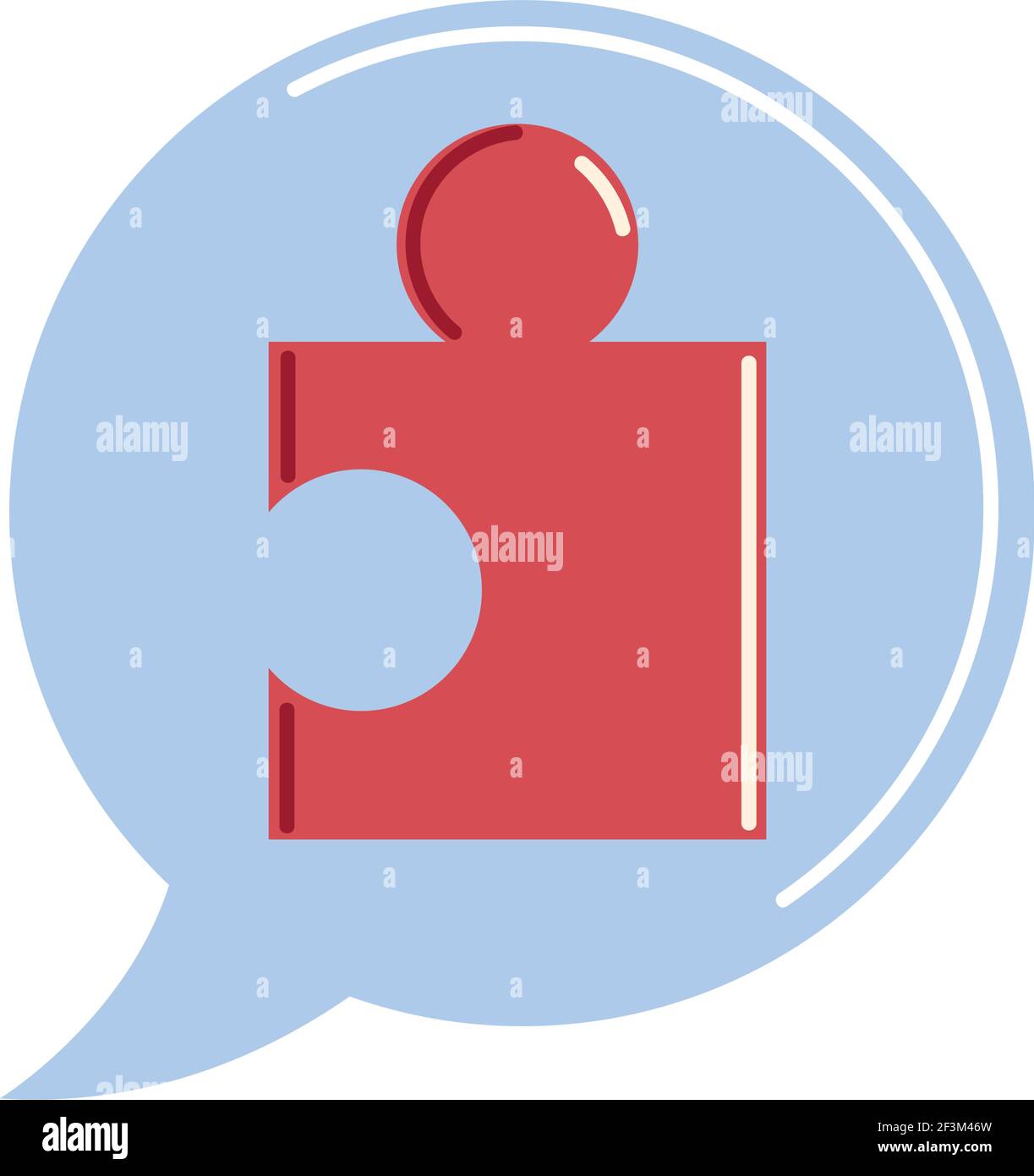 thinking puzzle piece cartoon icon Stock Vector Image & Art - Alamy