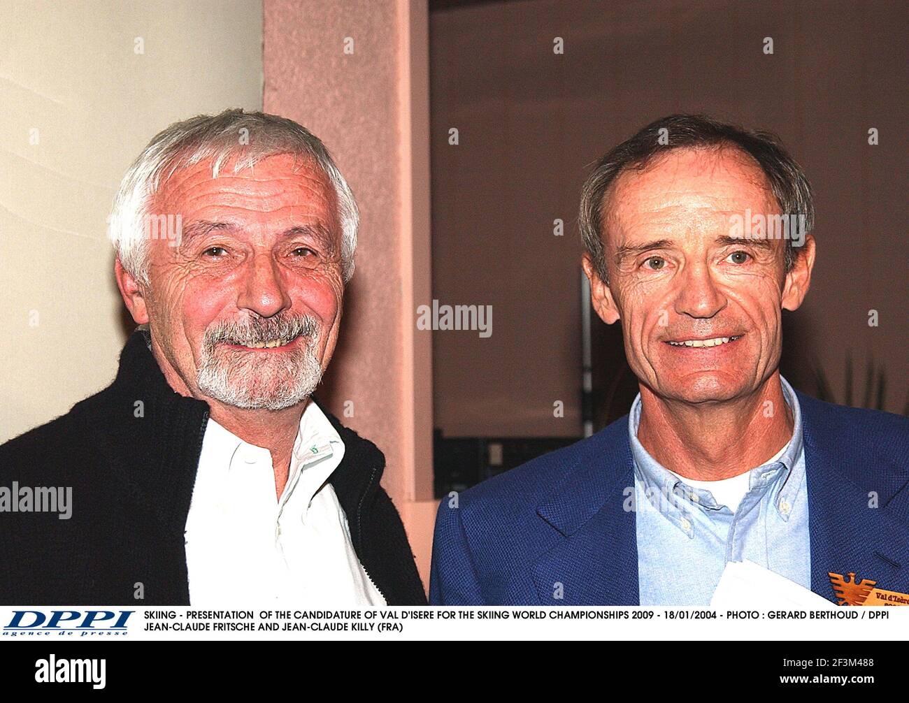 SKIING - PRESENTATION OF THE CANDIDATURE OF VAL D'ISERE FOR THE SKIING ...