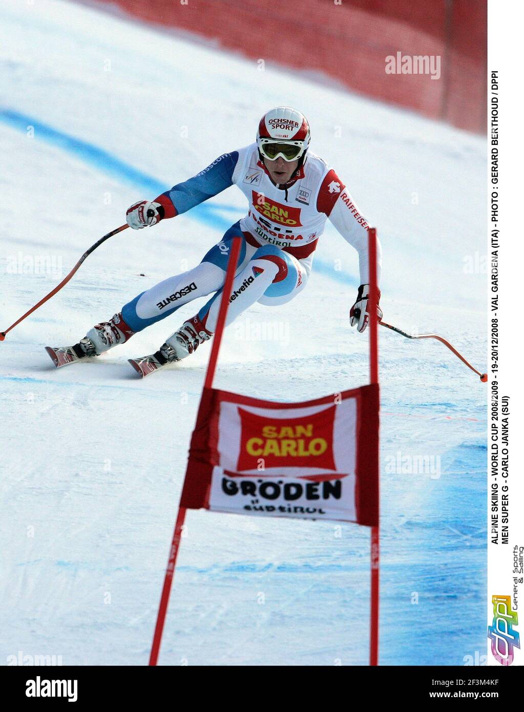 ALPINE SKIING - WORLD CUP 2008/2009 - 19-20/12/2008 - VAL GARDENA (ITA) - PHOTO : GERARD ...