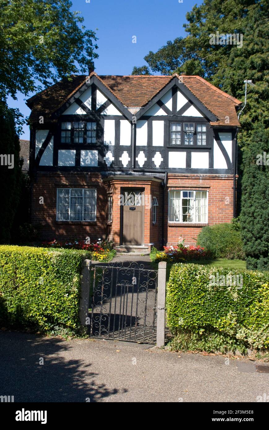 Park keeper's cottage, Castle Park, Colchester, Essex, England Stock ...