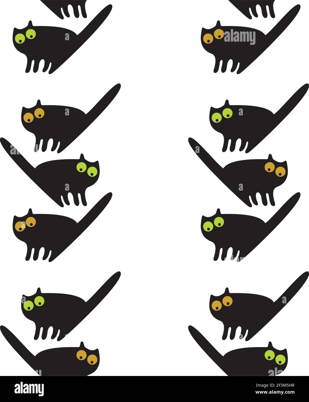 Cats paw pattern cute Stock Vector Images - Alamy