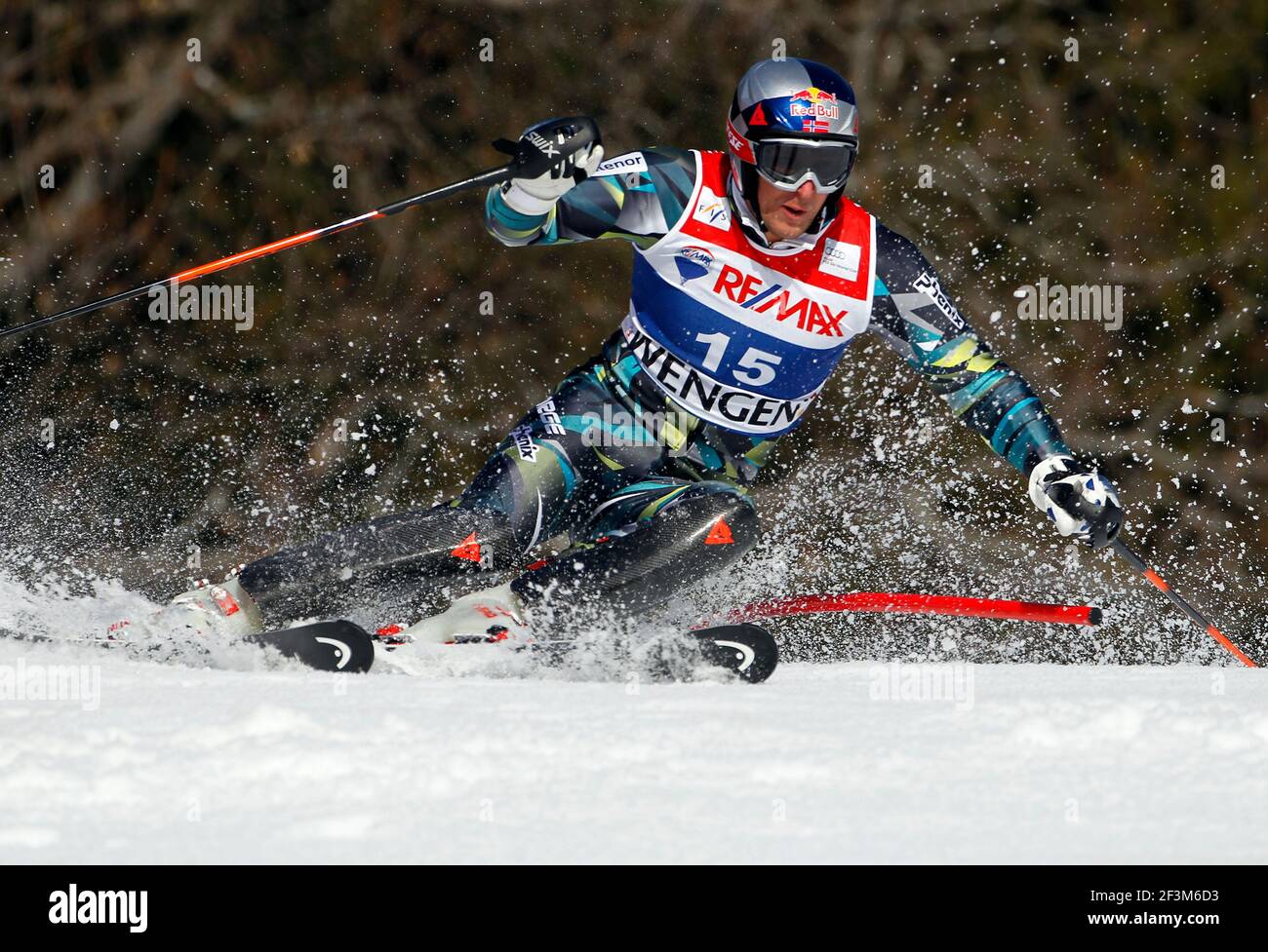 ALPINE SKIING - WORLD CUP 2010/2011 - WENGEN (SUI) - 14.01.2011 - PHOTO : GERARD BERTHOUD - MEN ...