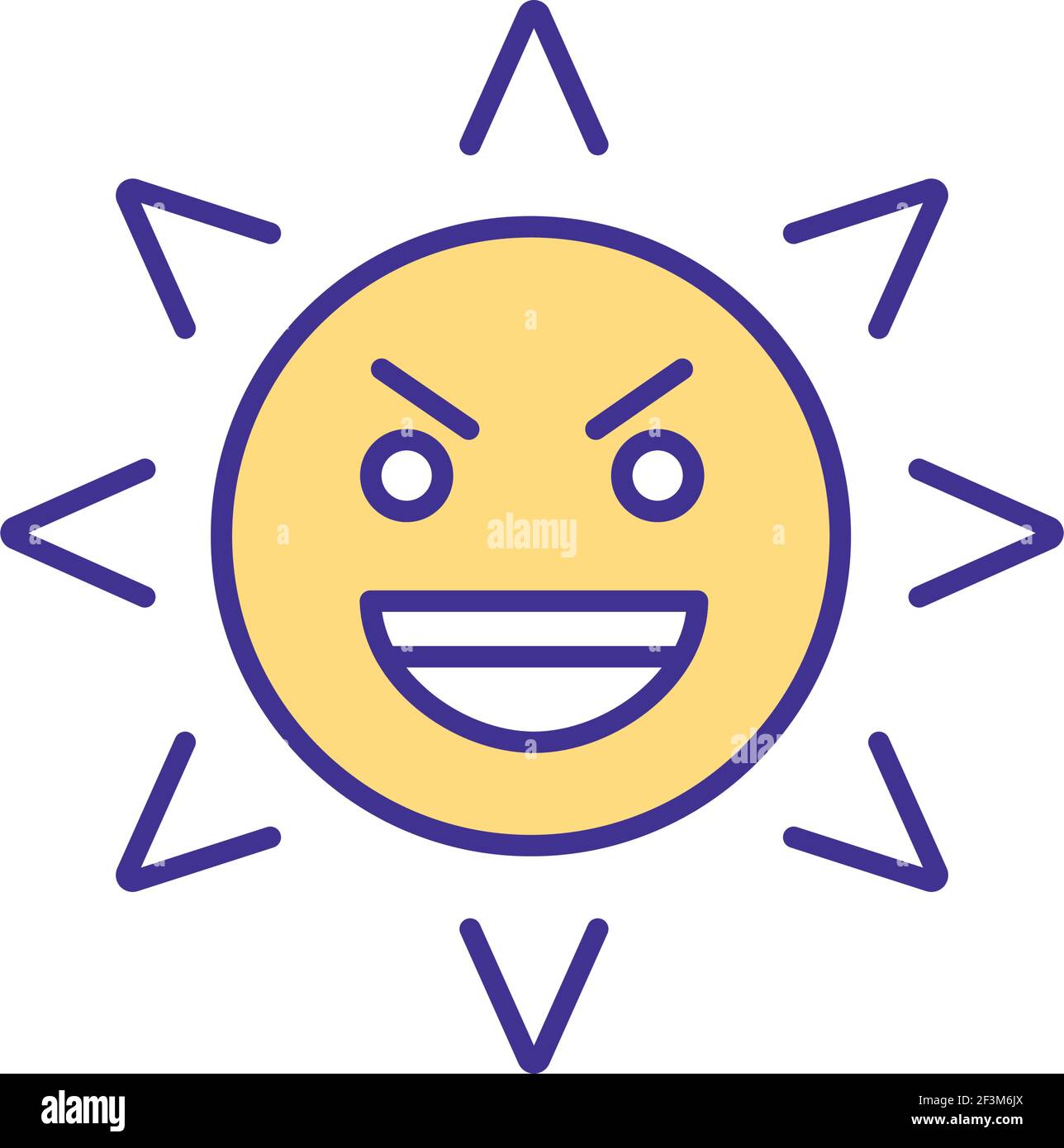 Sun damage health Stock Vector Images - Alamy