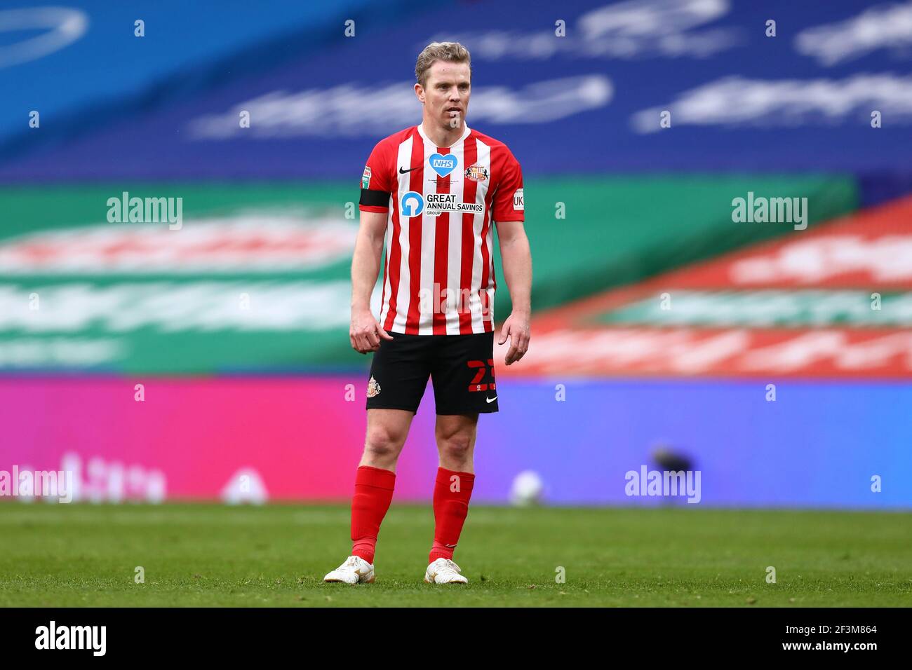 Grant Leadbitter of Sunderland - Sunderland v Tranmere Rovers, EFL Papa ...
