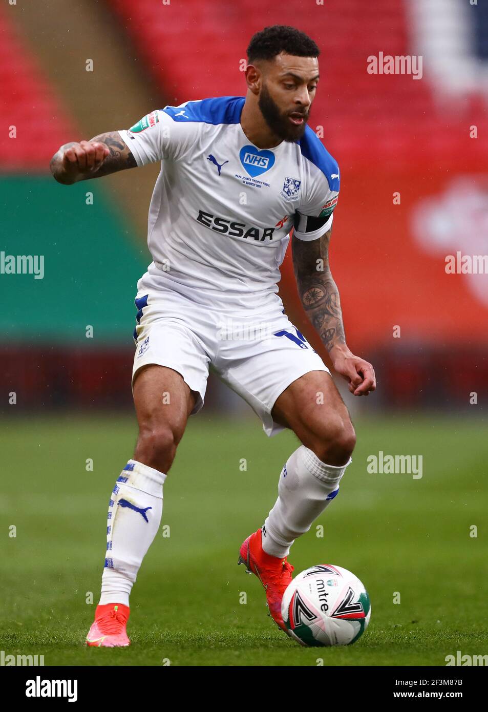 Kaiyne Woolery of Tranmere Rovers - Sunderland v Tranmere Rovers, EFL ...
