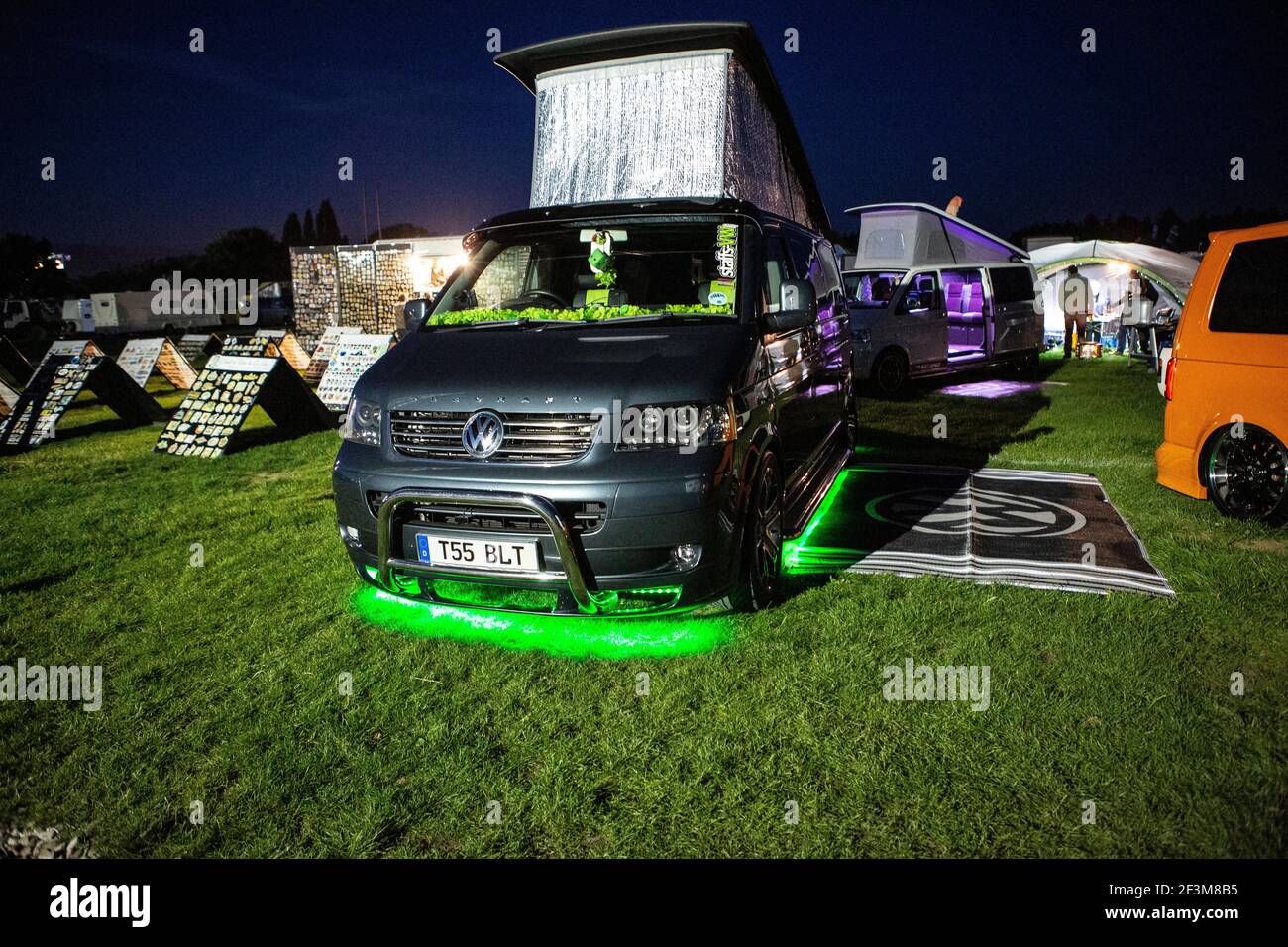 Busfest Vanfest Great Malvern in England Stock Photo - Alamy