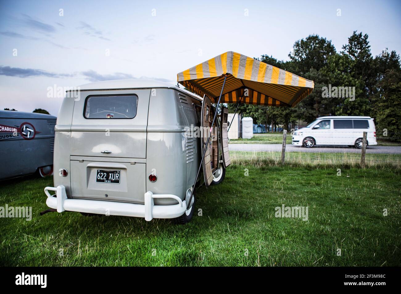 Busfest Vanfest Great Malvern in England Stock Photo - Alamy