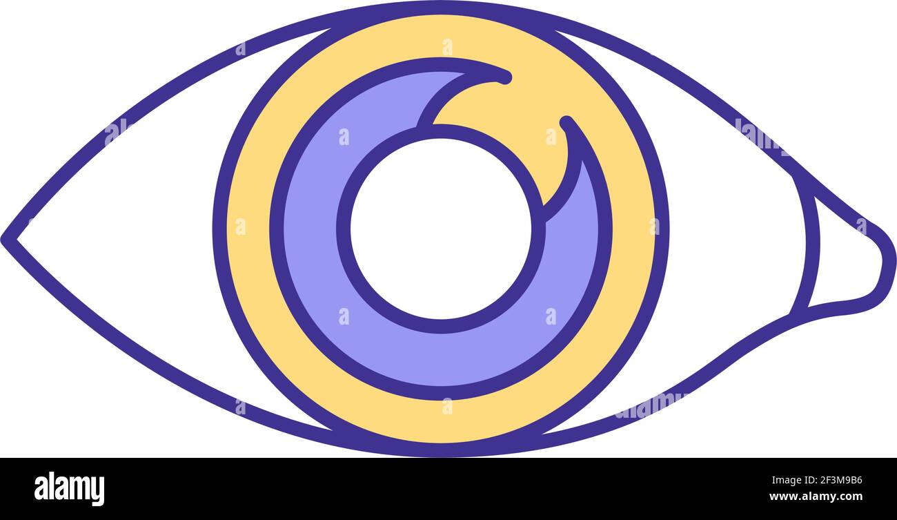 Human eye RGB color icon Stock Vector Image & Art - Alamy