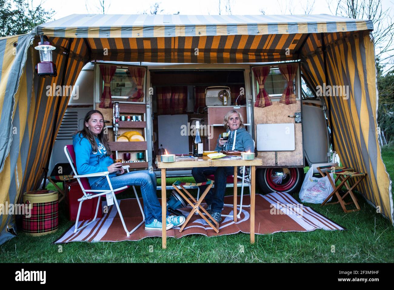Busfest Vanfest Great Malvern in England Stock Photo - Alamy