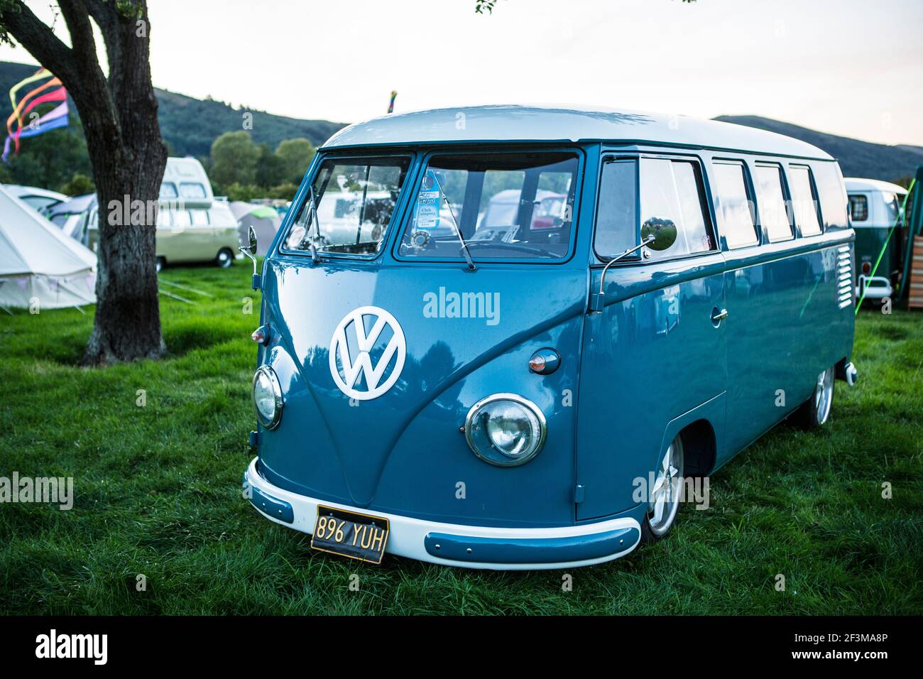 Busfest Vanfest Great Malvern in England Stock Photo - Alamy