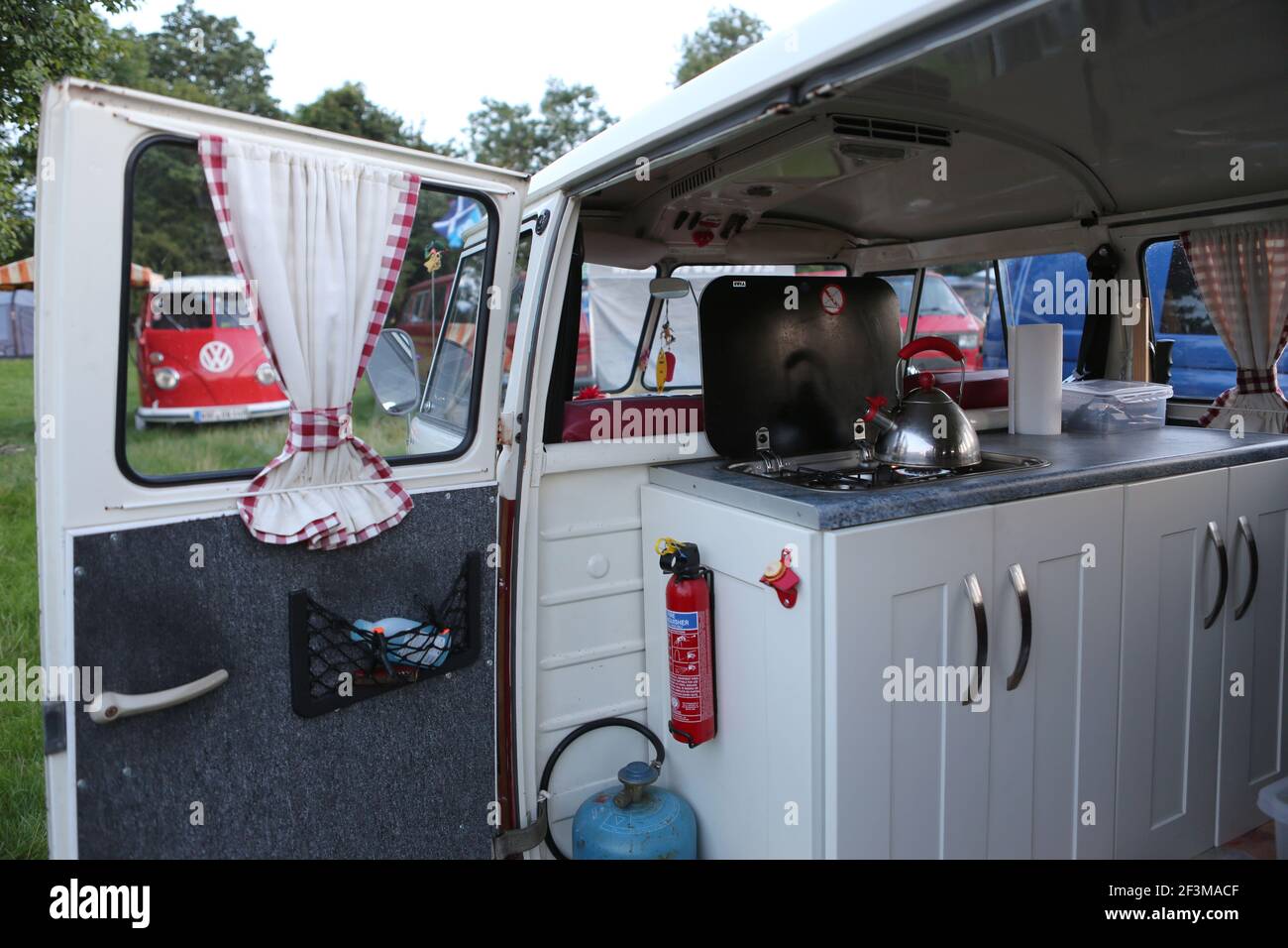Busfest Vanfest Great Malvern in England Stock Photo - Alamy