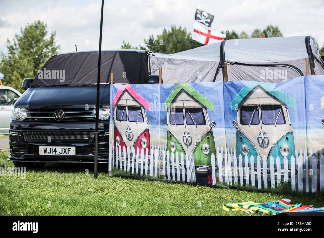 Busfest Vanfest Great Malvern in England Stock Photo - Alamy