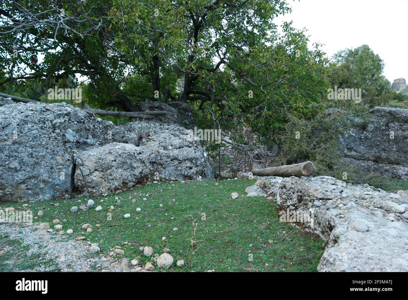 Nature landscape with gray rocky stones Stock Photo - Alamy