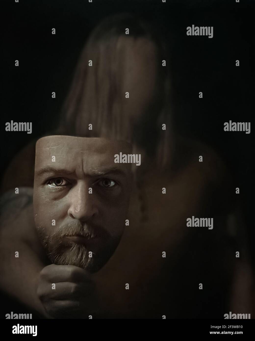 Portrait man no face avatar hi-res stock photography and images - Alamy