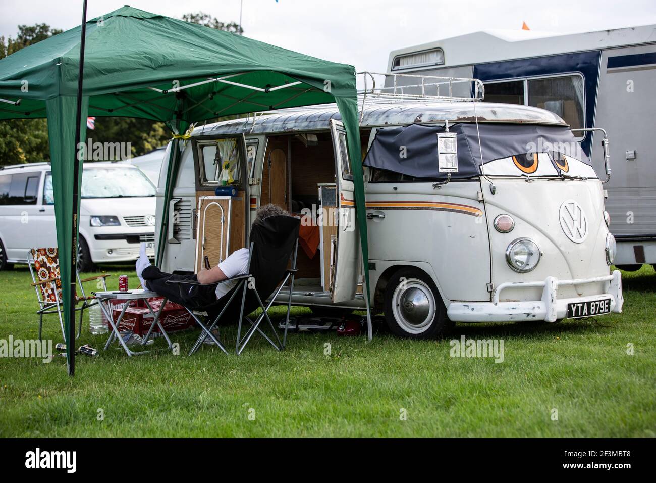 Busfest Vanfest Great Malvern in England Stock Photo - Alamy