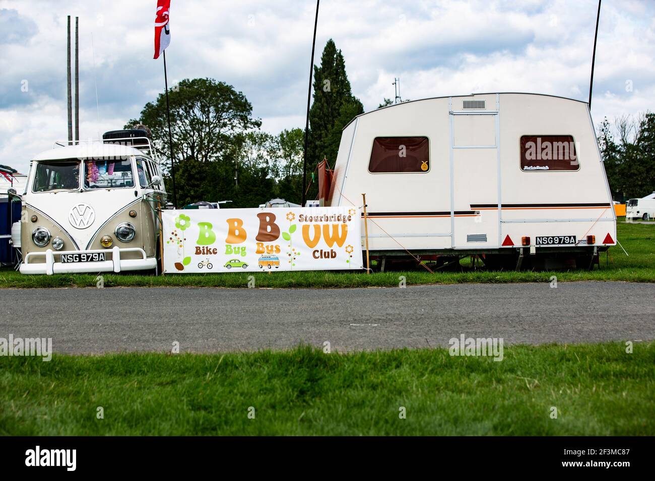 Busfest Vanfest Great Malvern in England Stock Photo - Alamy