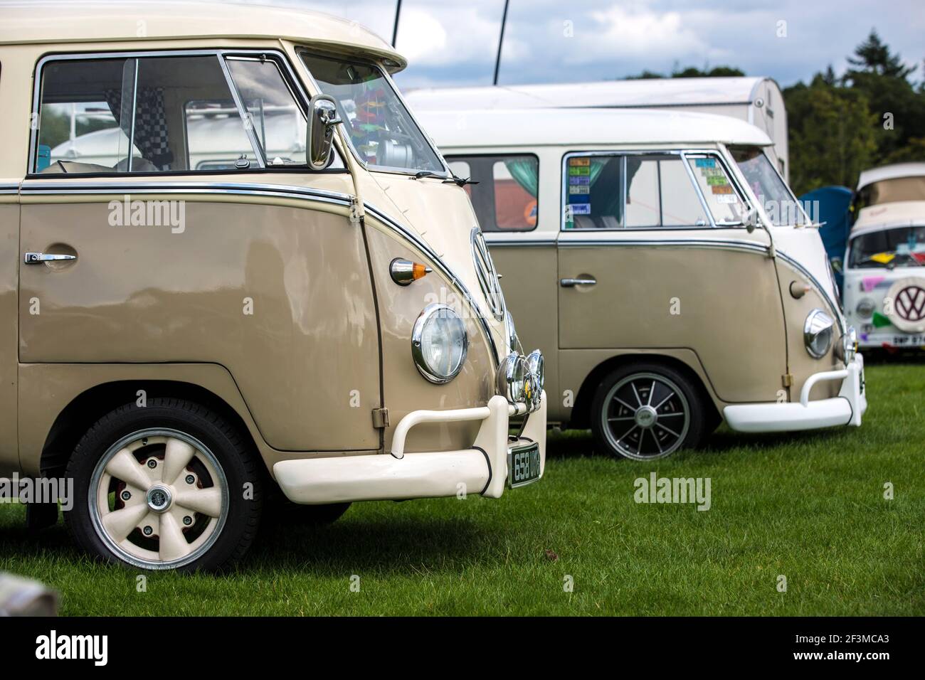 Busfest Vanfest Great Malvern in England Stock Photo - Alamy