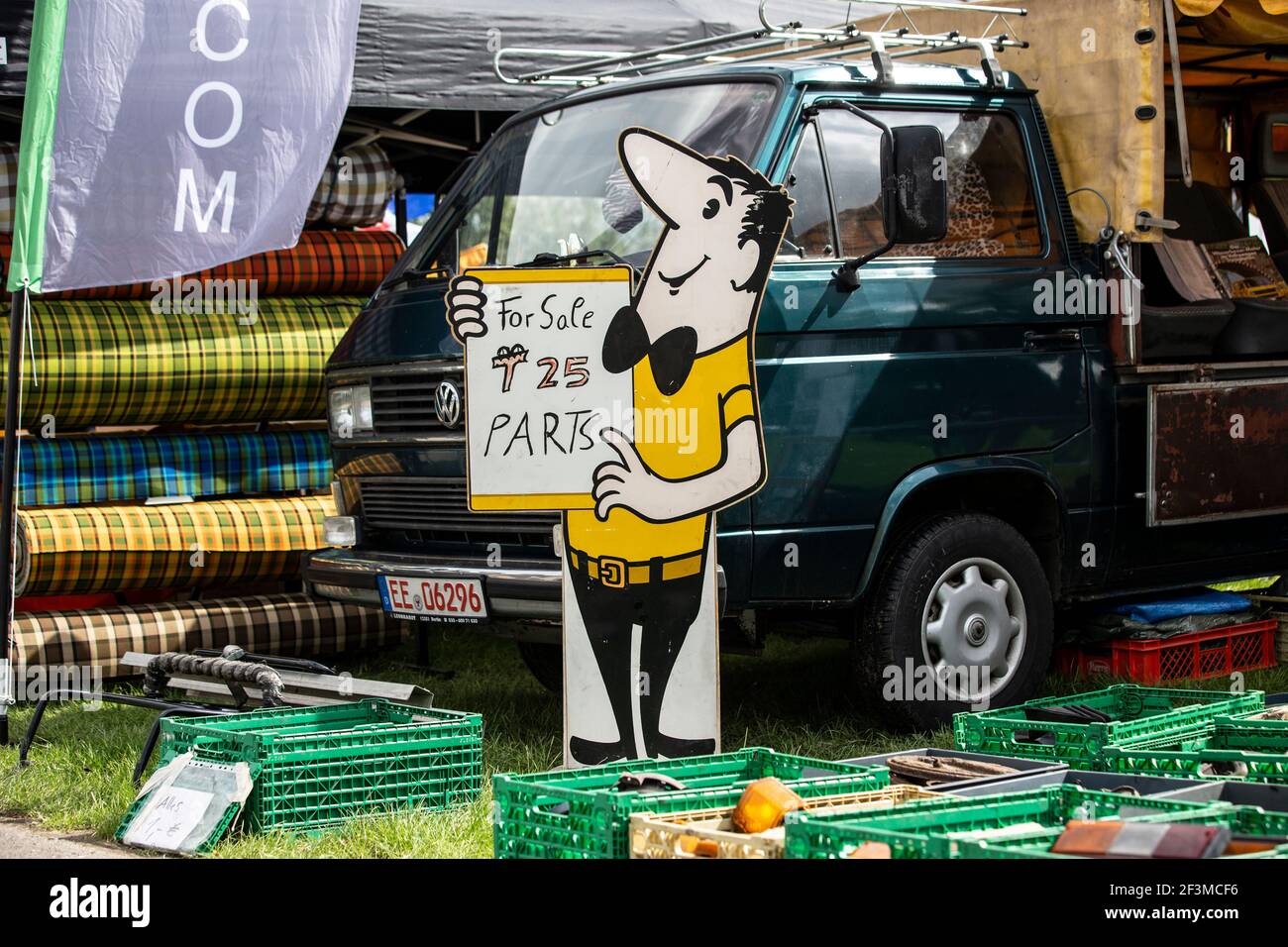 Busfest Vanfest Great Malvern in England Stock Photo - Alamy