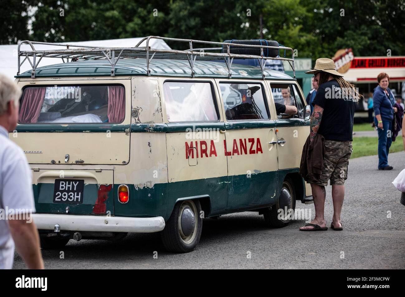 Busfest Vanfest Great Malvern in England Stock Photo - Alamy