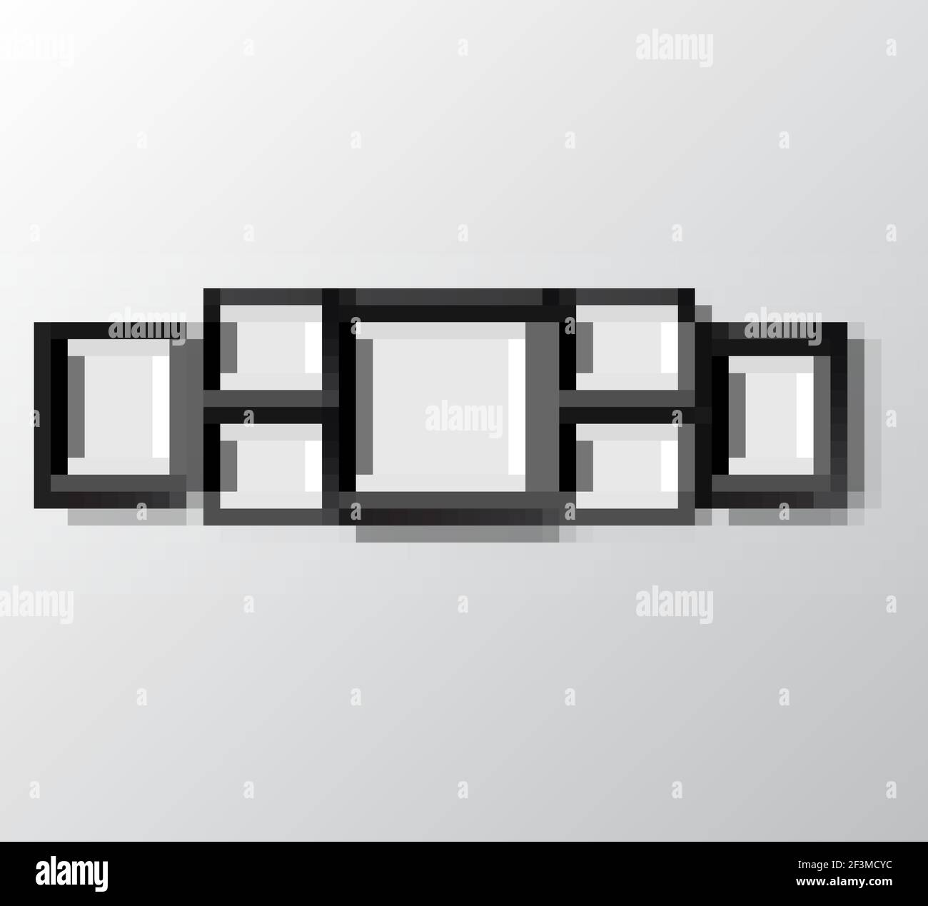 set of picture frames Stock Vector Image & Art - Alamy