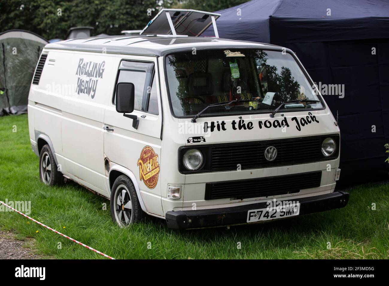 Busfest Vanfest Great Malvern in England Stock Photo - Alamy