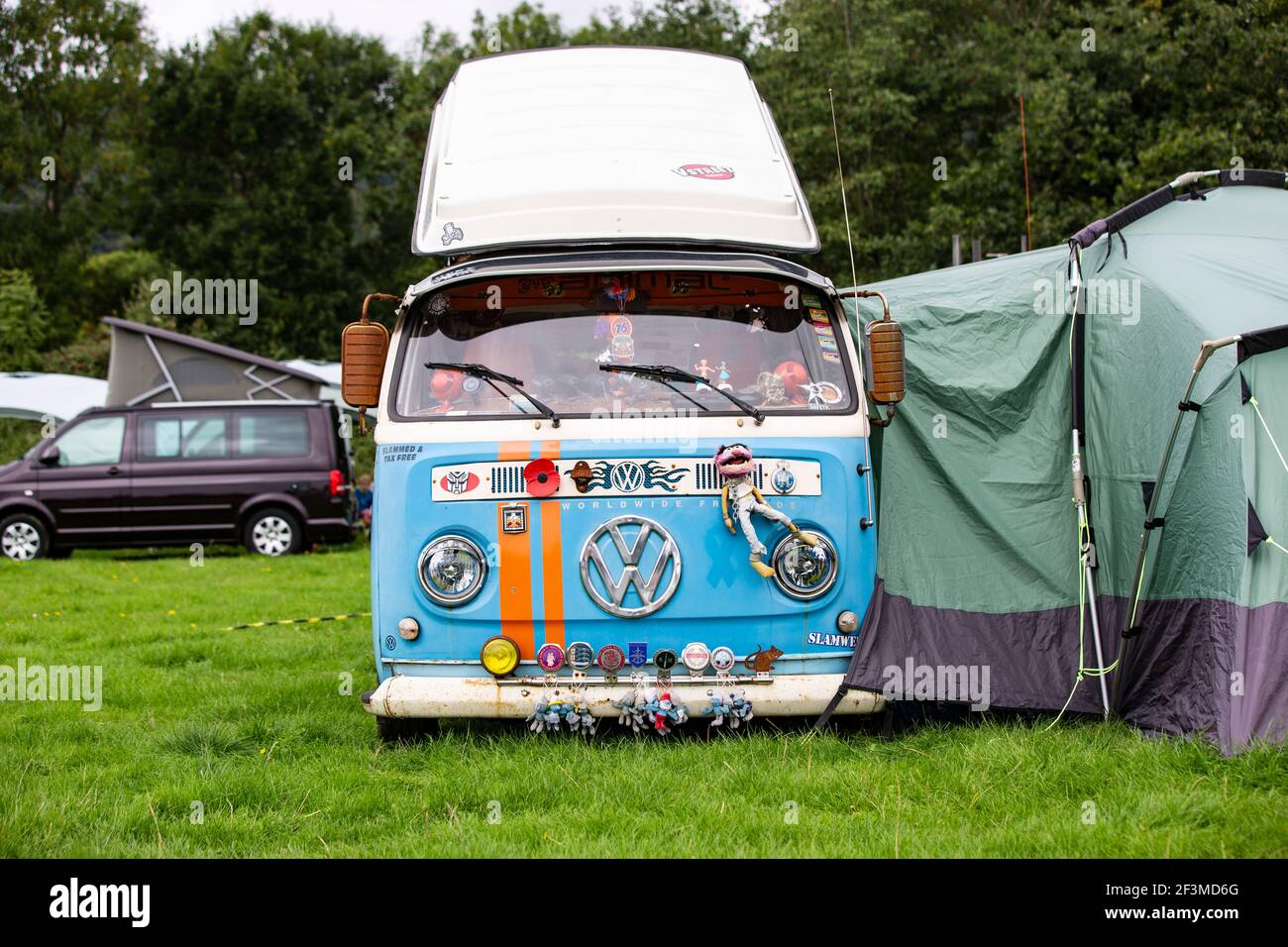 Busfest Vanfest Great Malvern in England Stock Photo - Alamy