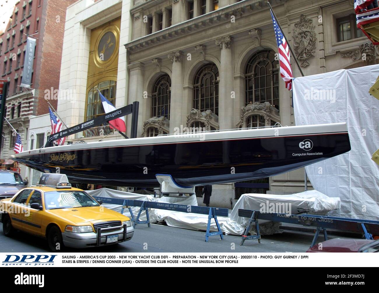 SAILING - AMERICA'S CUP 2003 - NEW YORK YACHT CLUB DEFI - PREPARATION ...