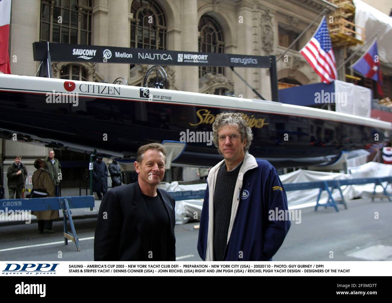 SAILING - AMERICA'S CUP 2003 - NEW YORK YACHT CLUB DEFI - PREPARATION ...