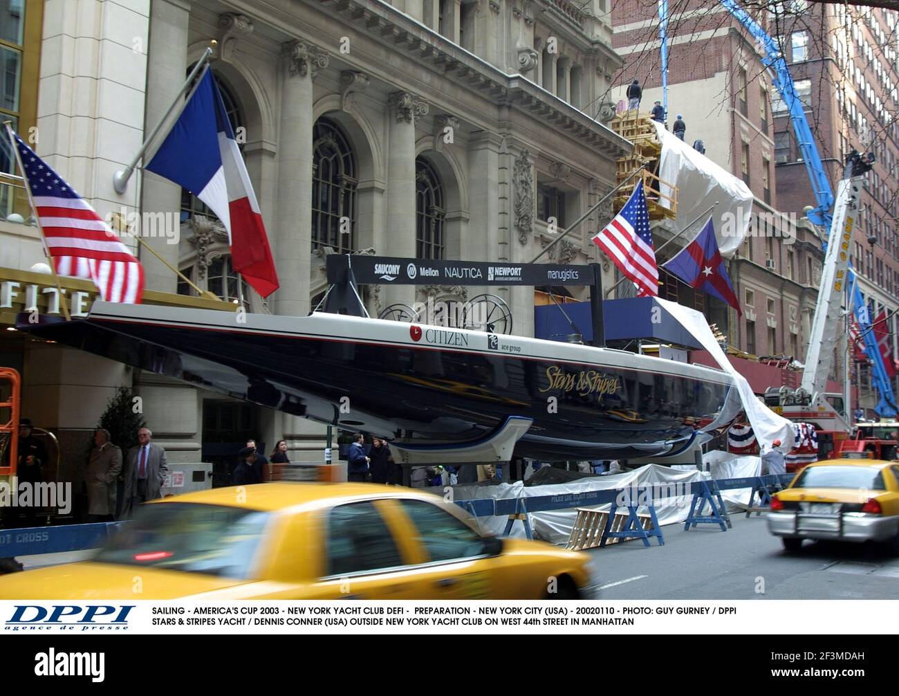 SAILING - AMERICA'S CUP 2003 - NEW YORK YACHT CLUB DEFI - PREPARATION ...