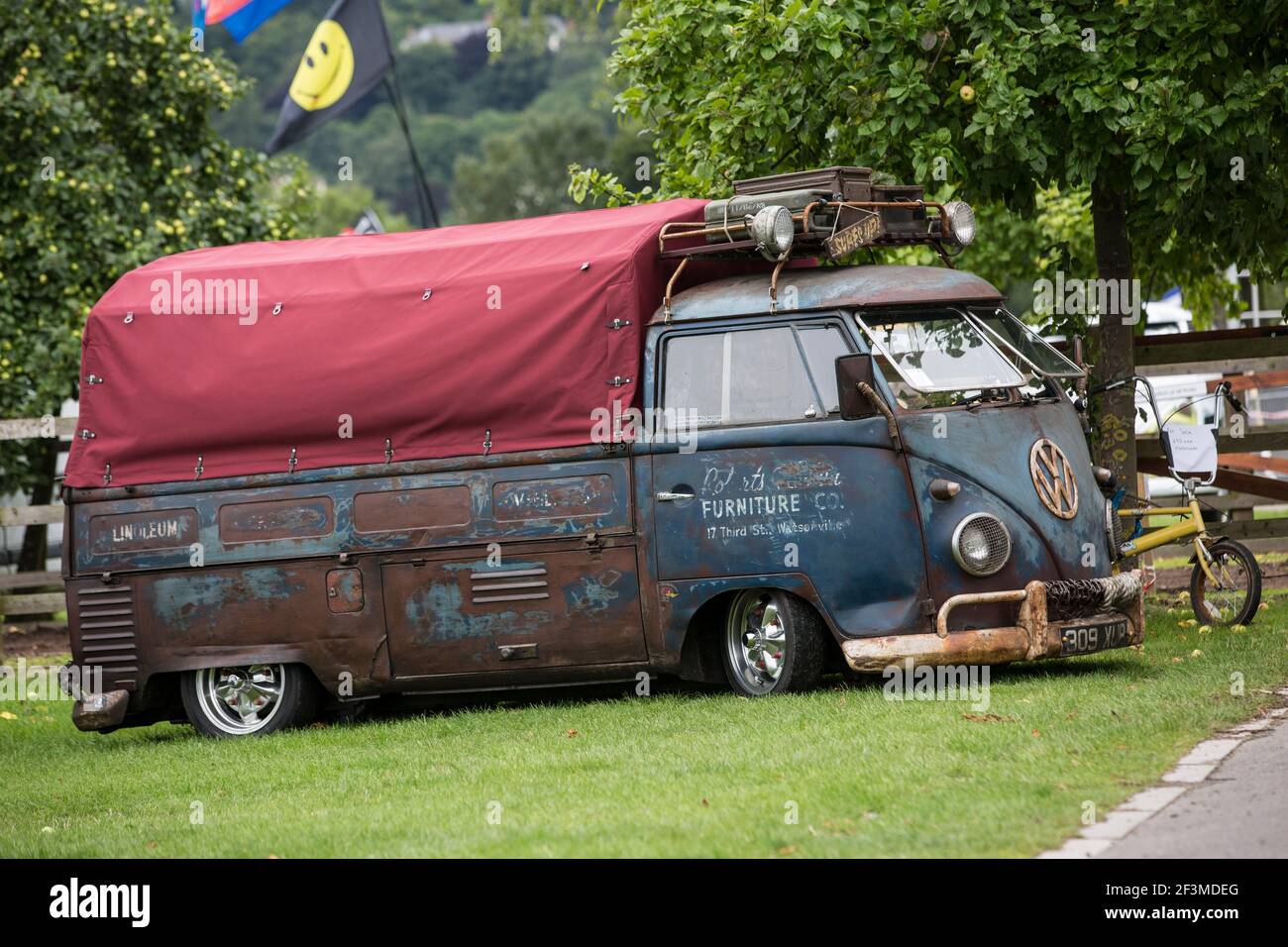 Busfest Vanfest Great Malvern in England Stock Photo - Alamy