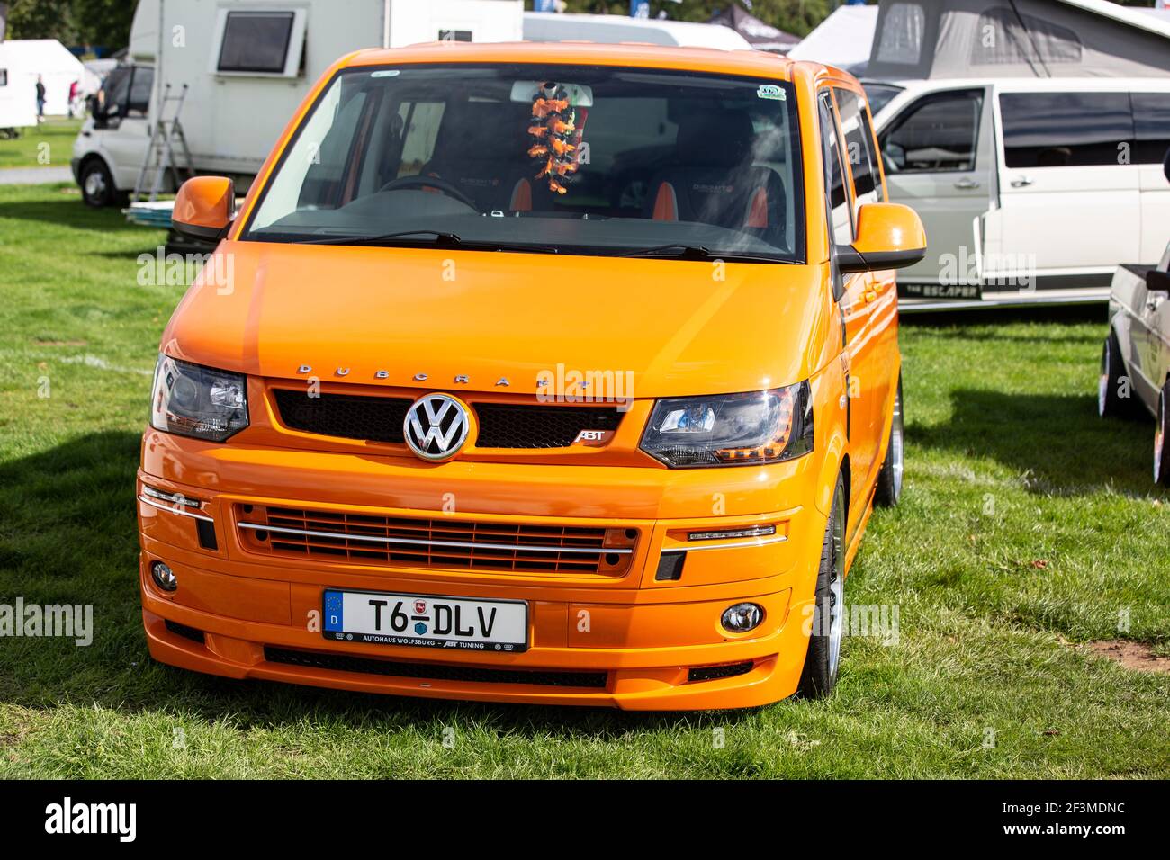 Busfest Vanfest Great Malvern in England Stock Photo - Alamy