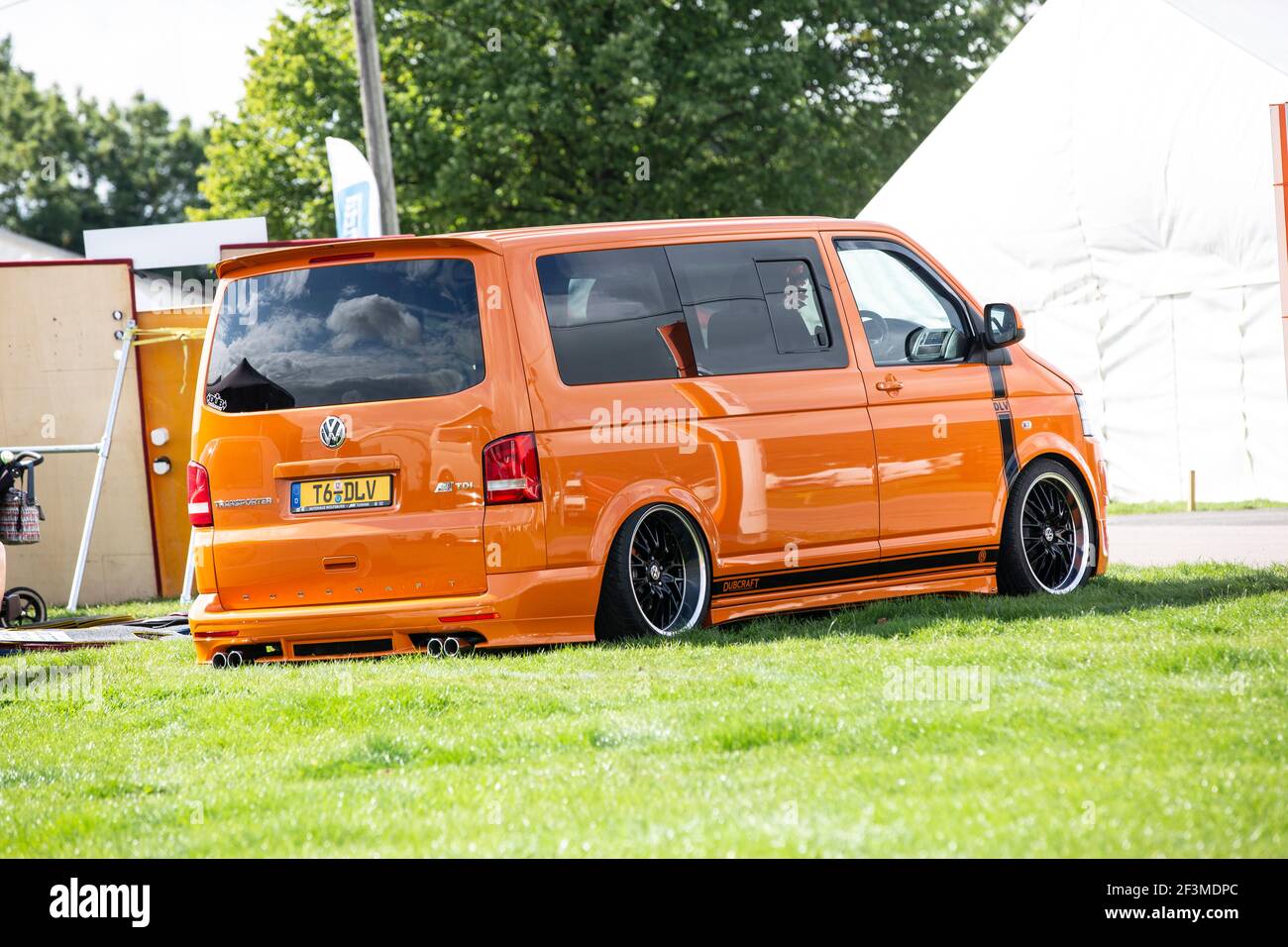 Busfest Vanfest Great Malvern in England Stock Photo - Alamy