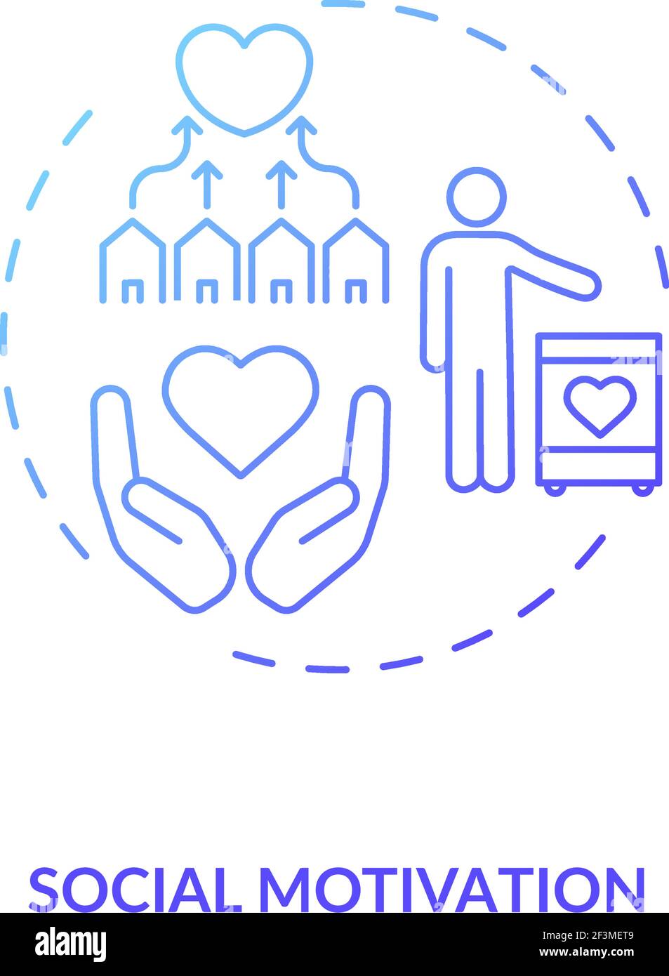 Social motivation concept icon Stock Vector Image & Art - Alamy