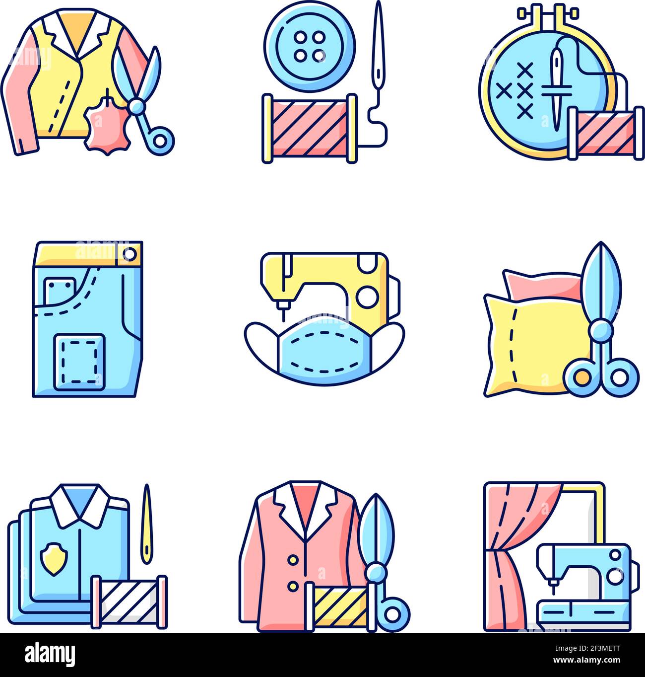 Alteration service Stock Vector Images - Alamy