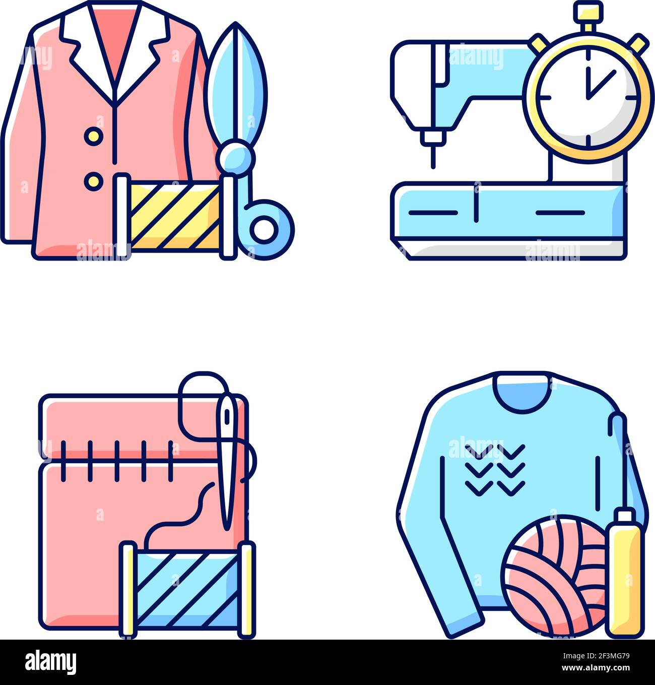 Garment restoration Stock Vector Images - Alamy