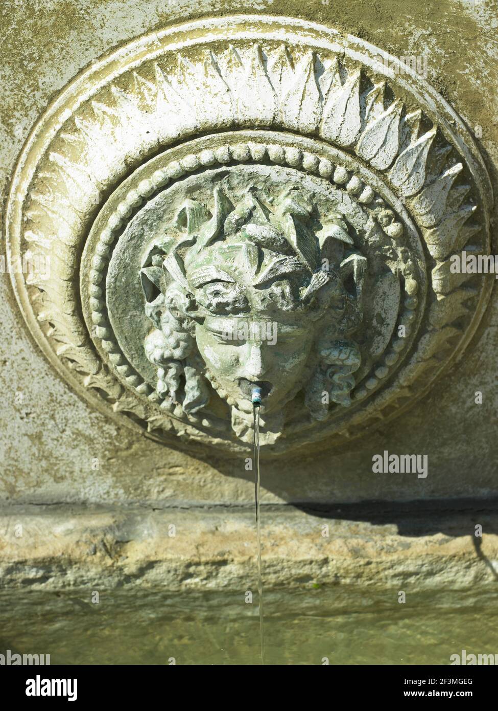 Historic water feature, France Stock Photo - Alamy