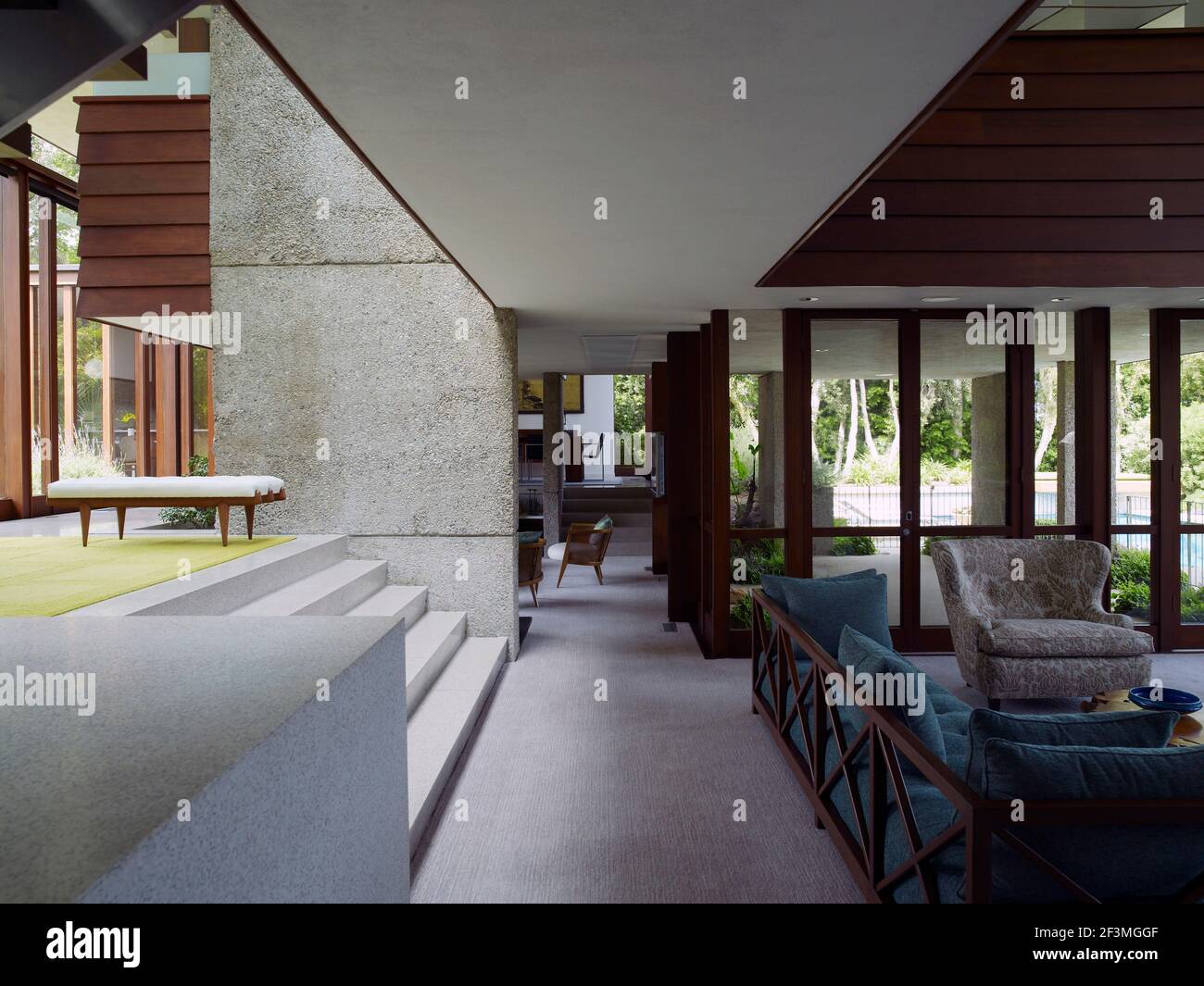 California Split Level Home