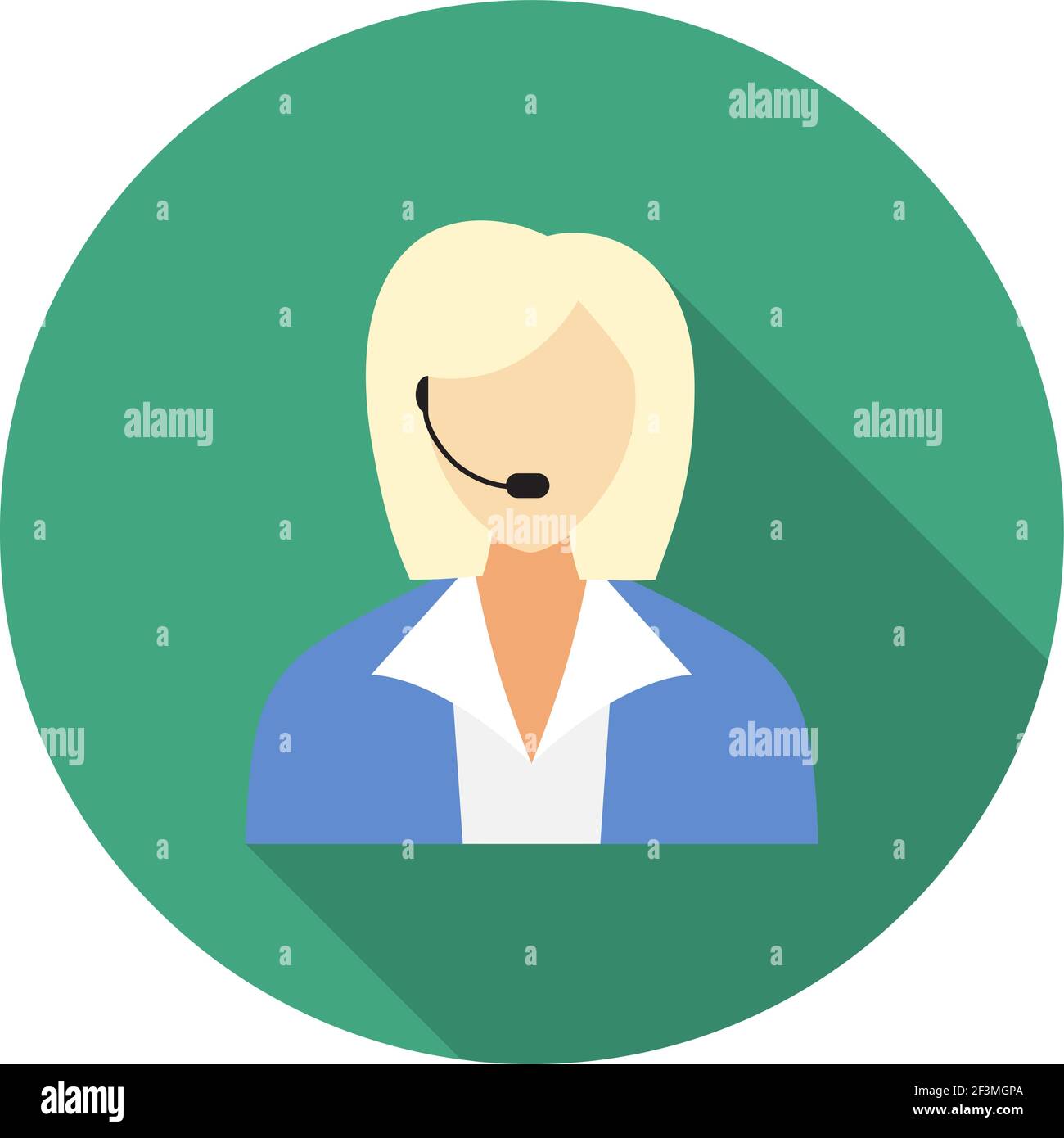 Customer support operators hotline Cut Out Stock Images & Pictures - Alamy