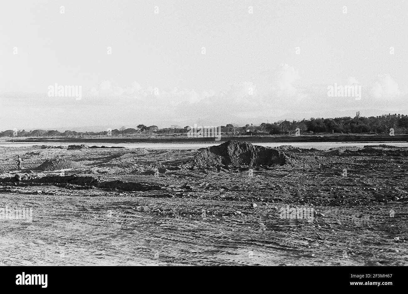 Hurricane Flora damage in central Cuba, Cuba, 1963. From the Deena ...