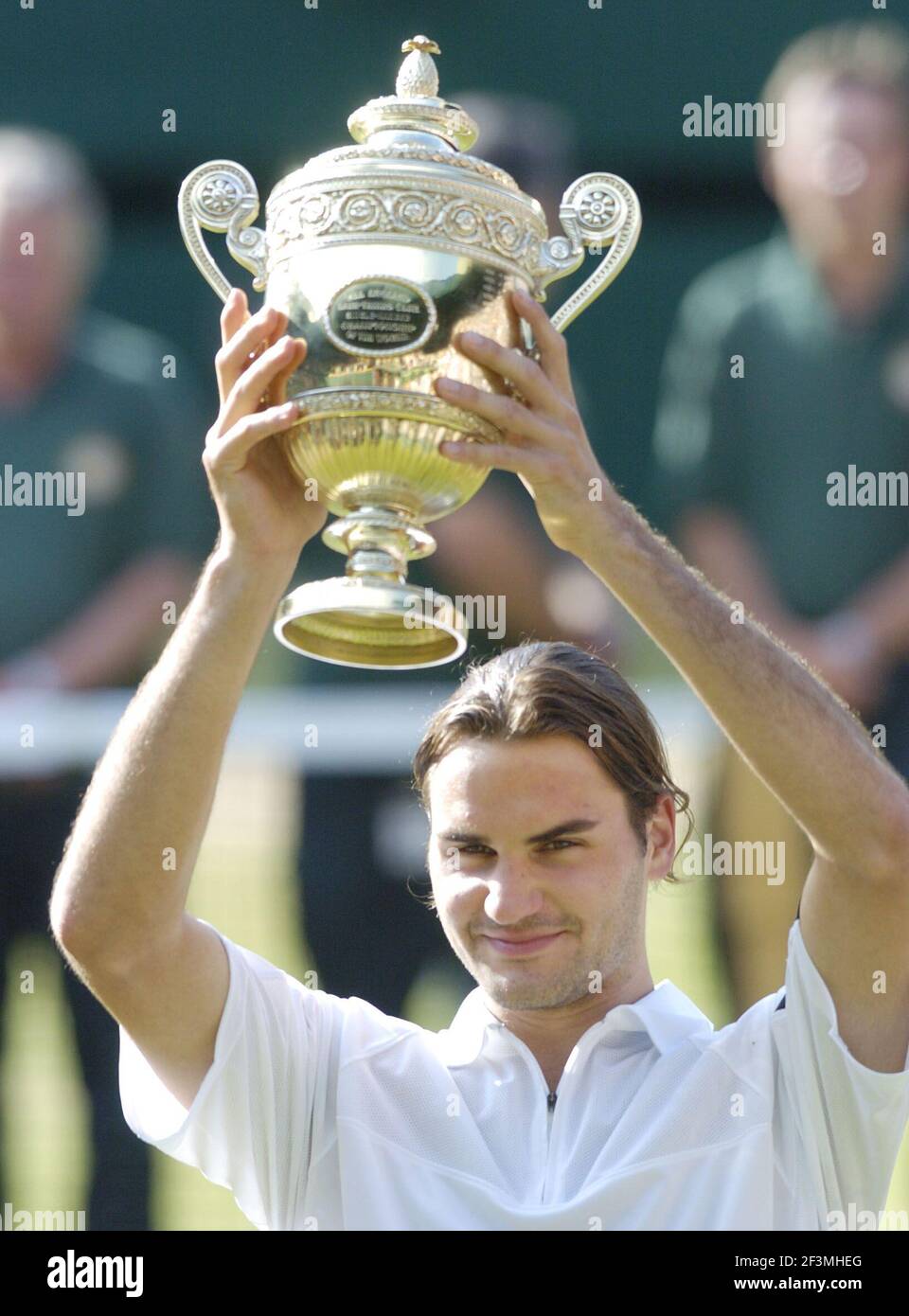 At the wimbledon tennis champioships hi-res stock photography and ...