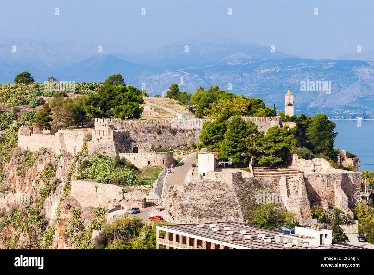 City walls of the Akronafplia or Acronauplia, means Inner Castle ...
