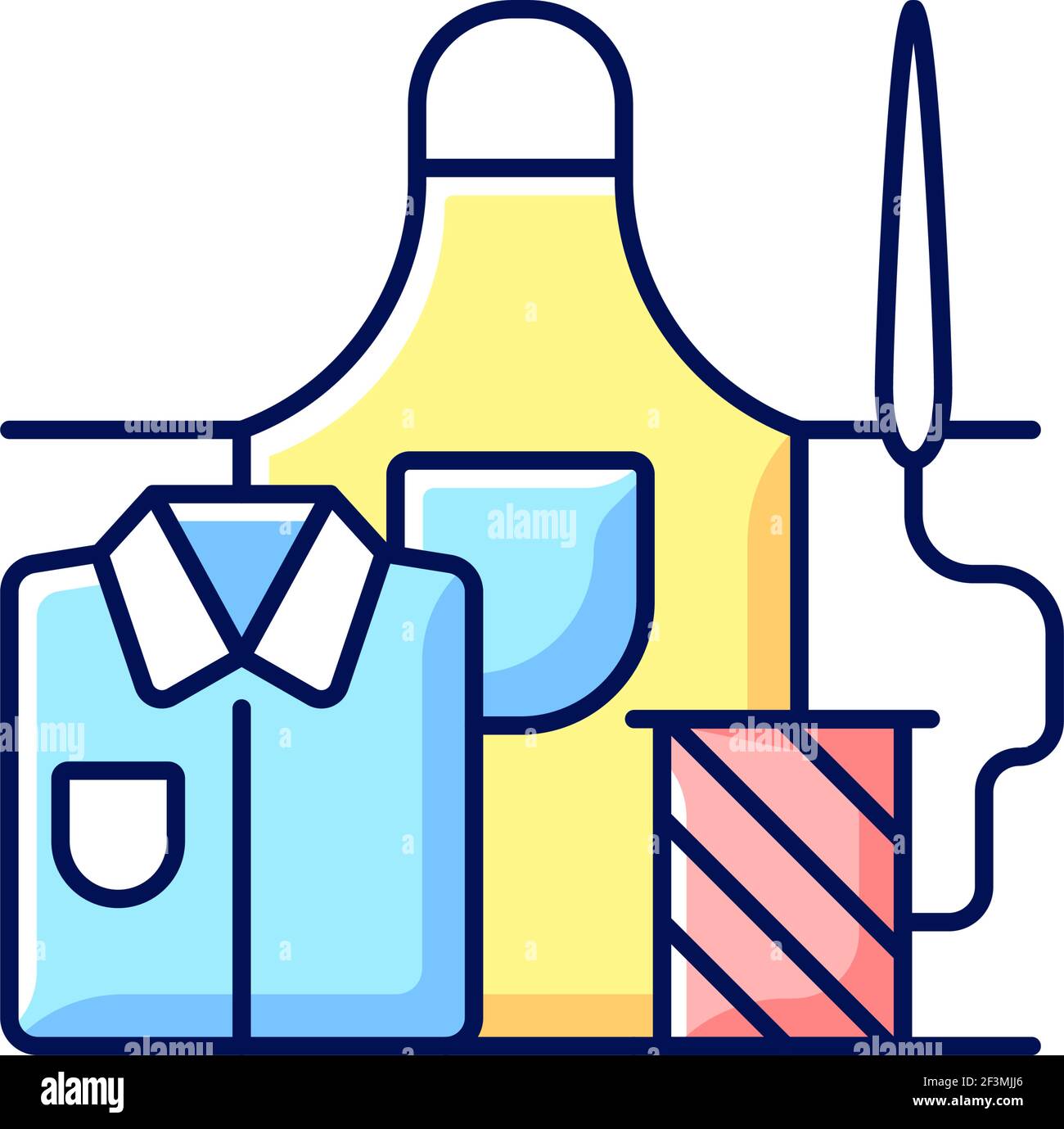 Clothes maintenance Stock Vector Images - Alamy