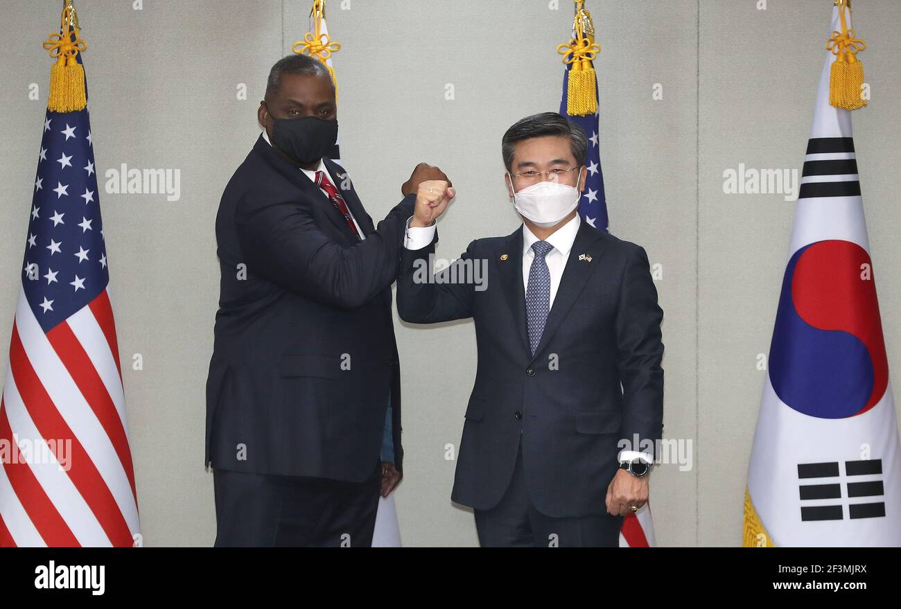 17 March 2021 - Seoul, South Korea : (In this photos handout) Defense ...