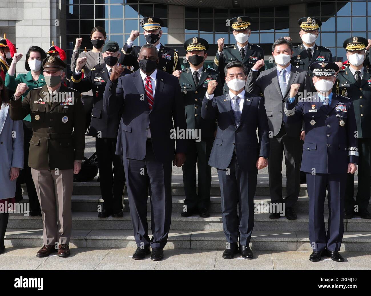 17 March 2021 - Seoul, South Korea : (In this photos handout) Defense ...