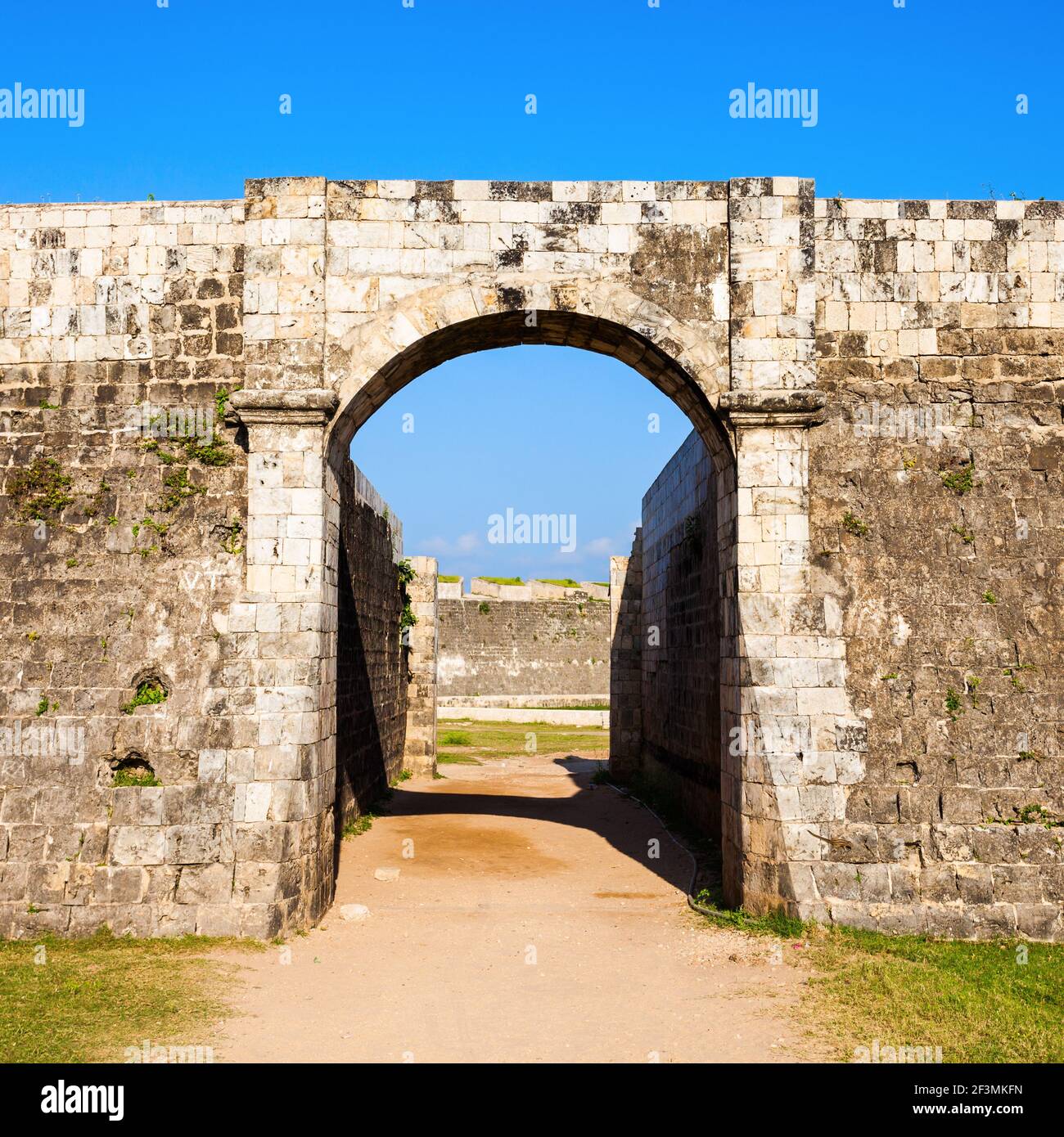 Jaffna Fort in Jaffna. Fort was built by the Portuguese in Jaffna ...